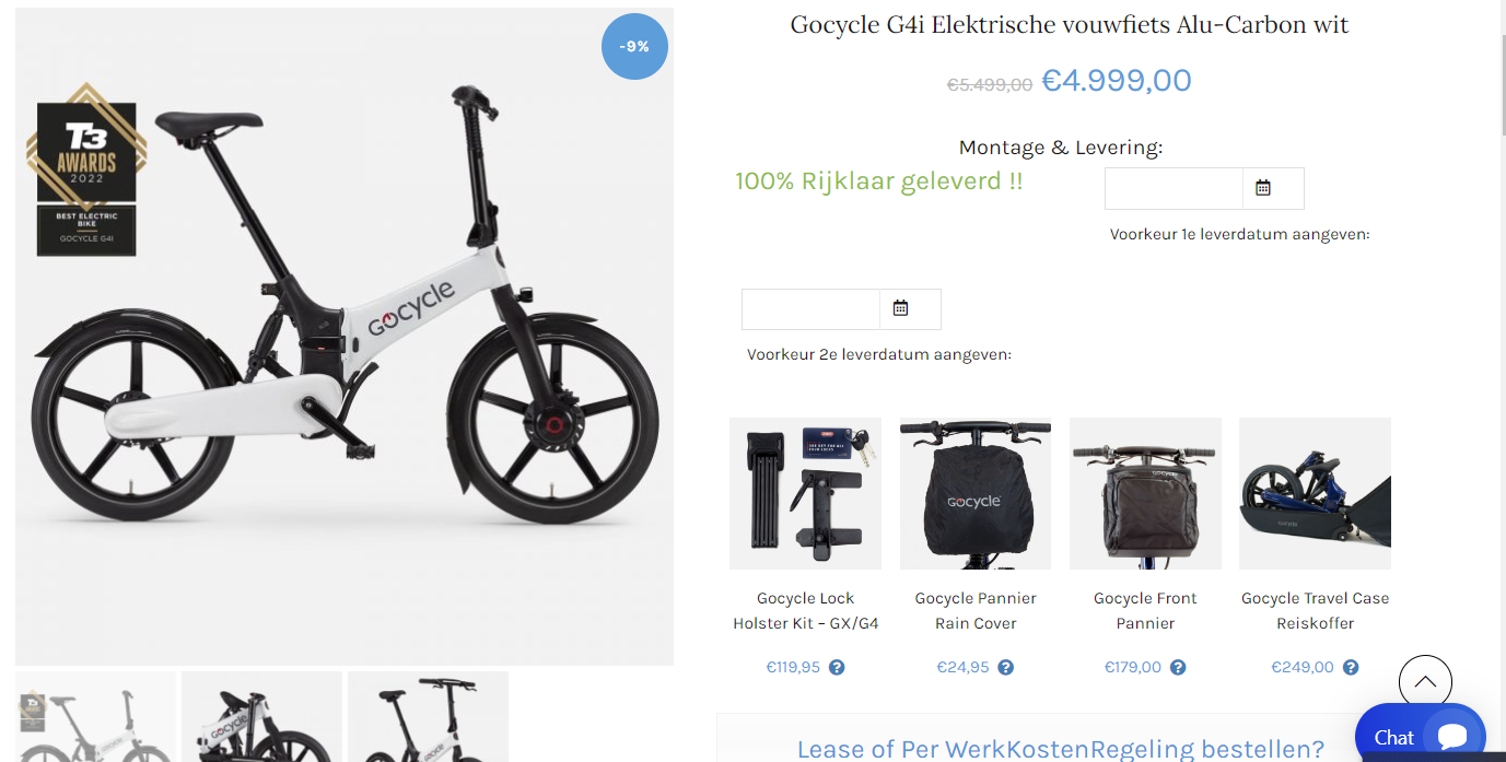Gocycle G4i Elektrische Vouwfiets, Ontdek de Toekomst van Mobiliteit ...